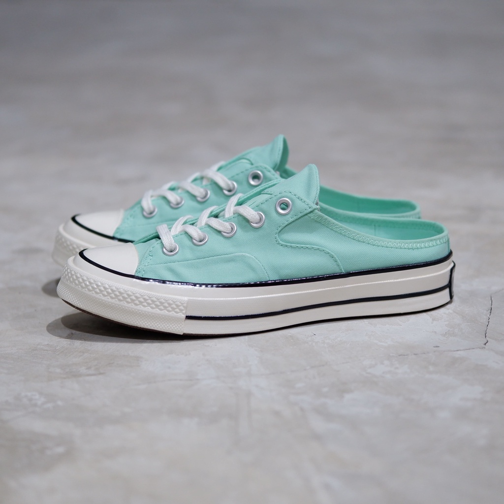 Jual CONVERSE CHUCK TAYLOR 1970S OX MULE SLIP PRISM GREEN CT 70S CT 70 ...