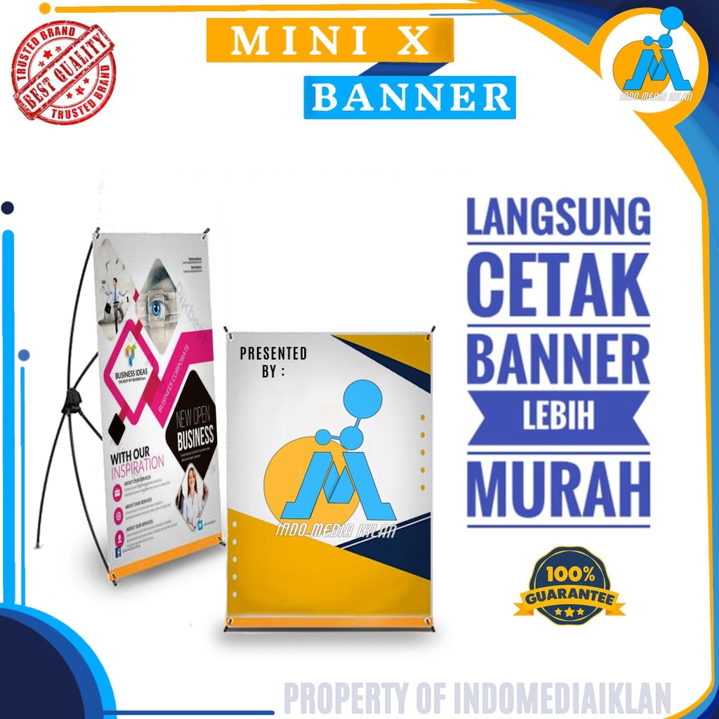 Jual Mini X Banner / Mini X Banner A3/ Mini X Banner A4 | Shopee Indonesia
