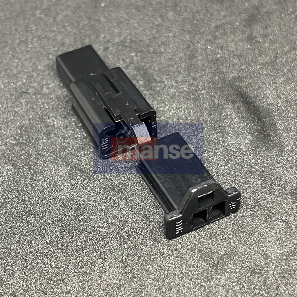 Jual Socket Motor 2 Pin Kecil / Soket Konektor Kabel 2 Pin Warna (Set ...
