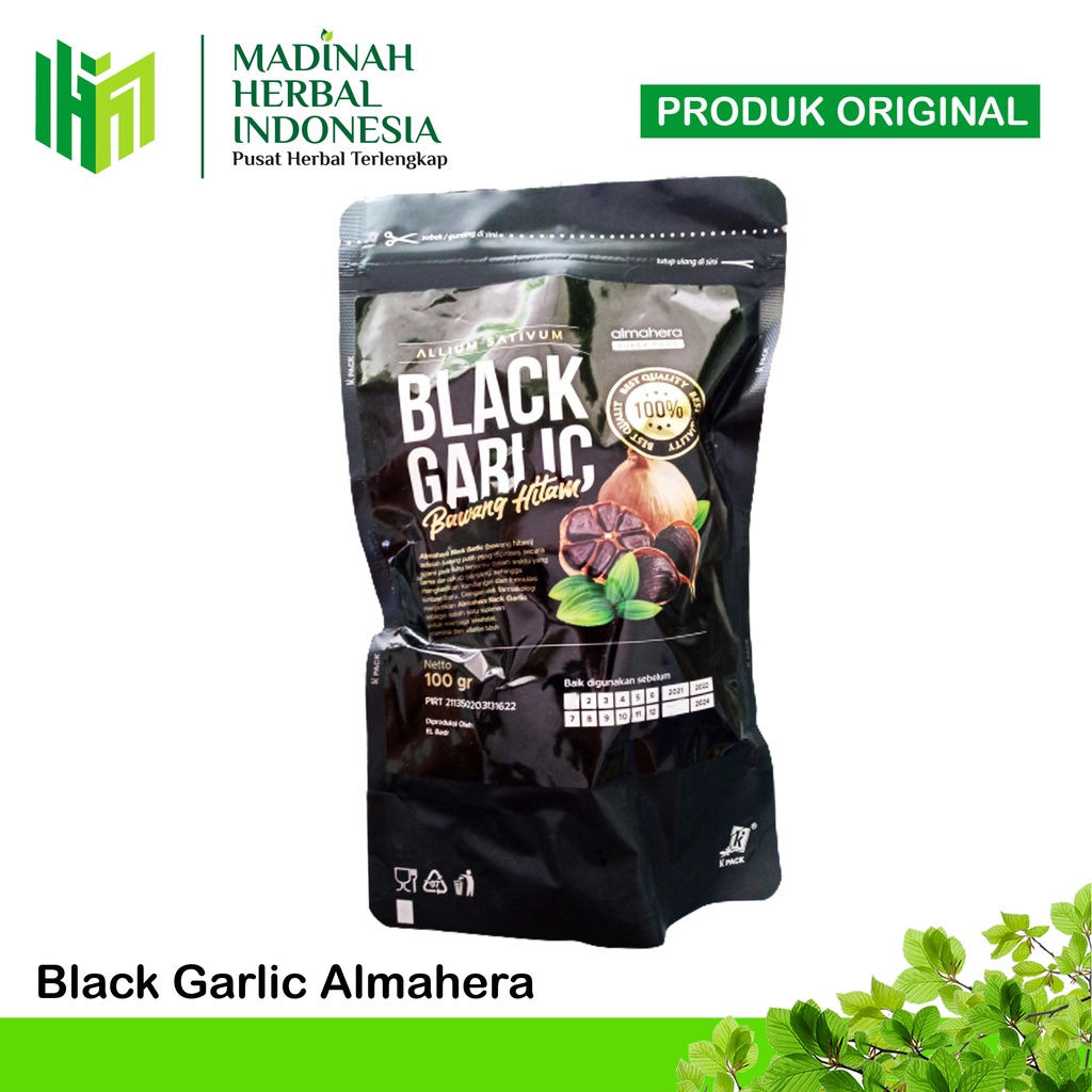 Jual Black Garlic Almahera Bawang Hitam 100 gr | Shopee Indonesia