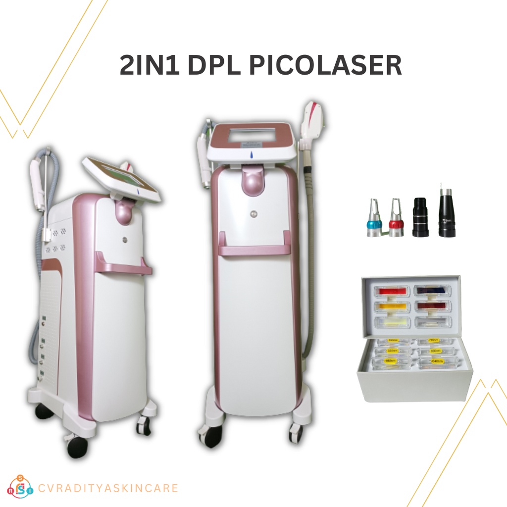 Jual 2in1 DPL Picolaser | DPL laser hapus tatto hapus sulam alis ...