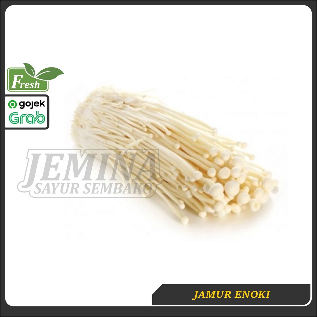 Jual [ H+1 ] Jamur Enoki - Sayur Segar Jemina | Shopee Indonesia