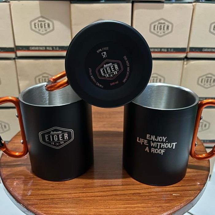 Jual Eiger 1989 Mug Carabiner - 300 Ml | Shopee Indonesia