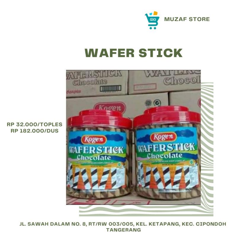 Jual Astor Kogen Wafer Stick Chocolate Toples 600grm | Shopee Indonesia