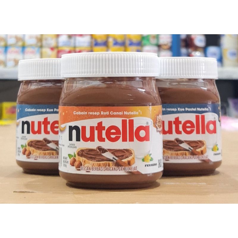 Jual Nutella 350gr/Coklat Nutella 350g/Choco Hazelnut Nutella | Shopee Indonesia