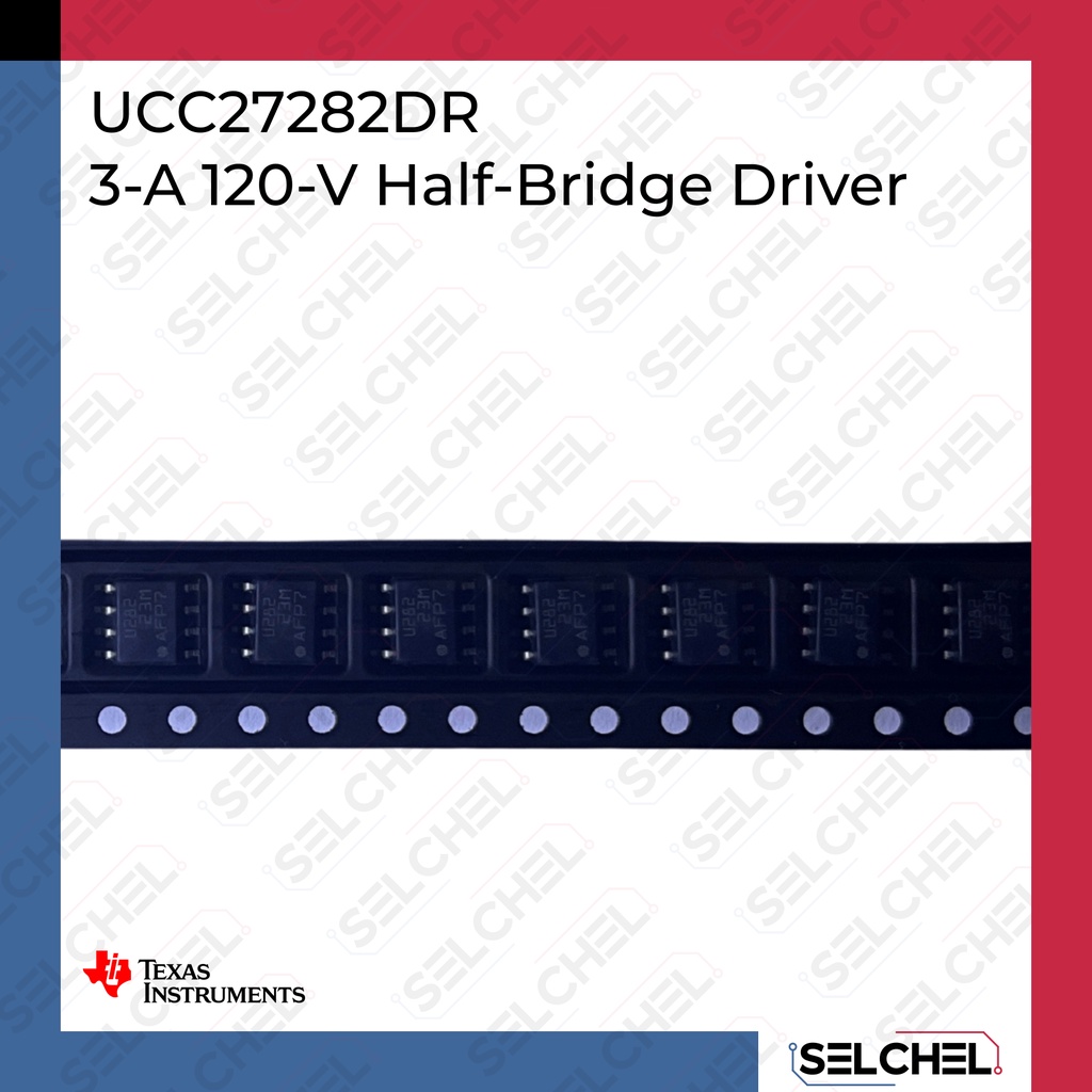 Jual ucc27282DR gate drive 3A pengganti ir2110 half-bridge driver ...