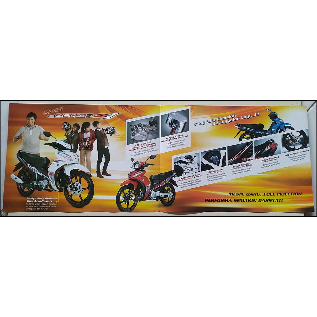 Jual BROSUR SEPEDA MOTOR YAMAHA ALL NEW JUPITER Z1 | Shopee Indonesia