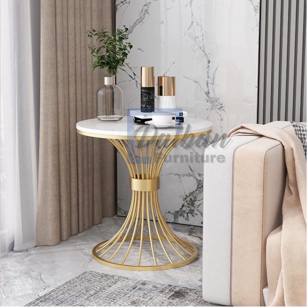 Jual Meja Sudut Ruang Tamu Meja Samping Sofa Meja Hias Untuk Vas Bunga ...