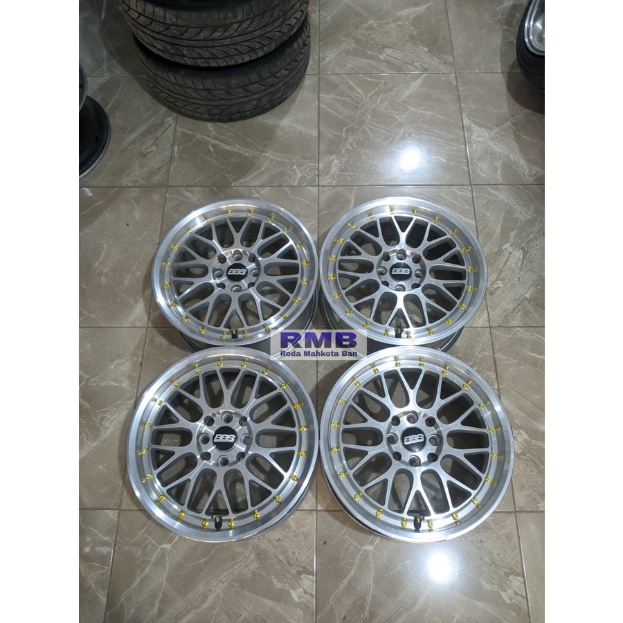Jual VELG BEKAS MOBIL BBS R16X7 LUBANG 4 PCD 4X100/4X114,3 ET35 | Shopee Indonesia
