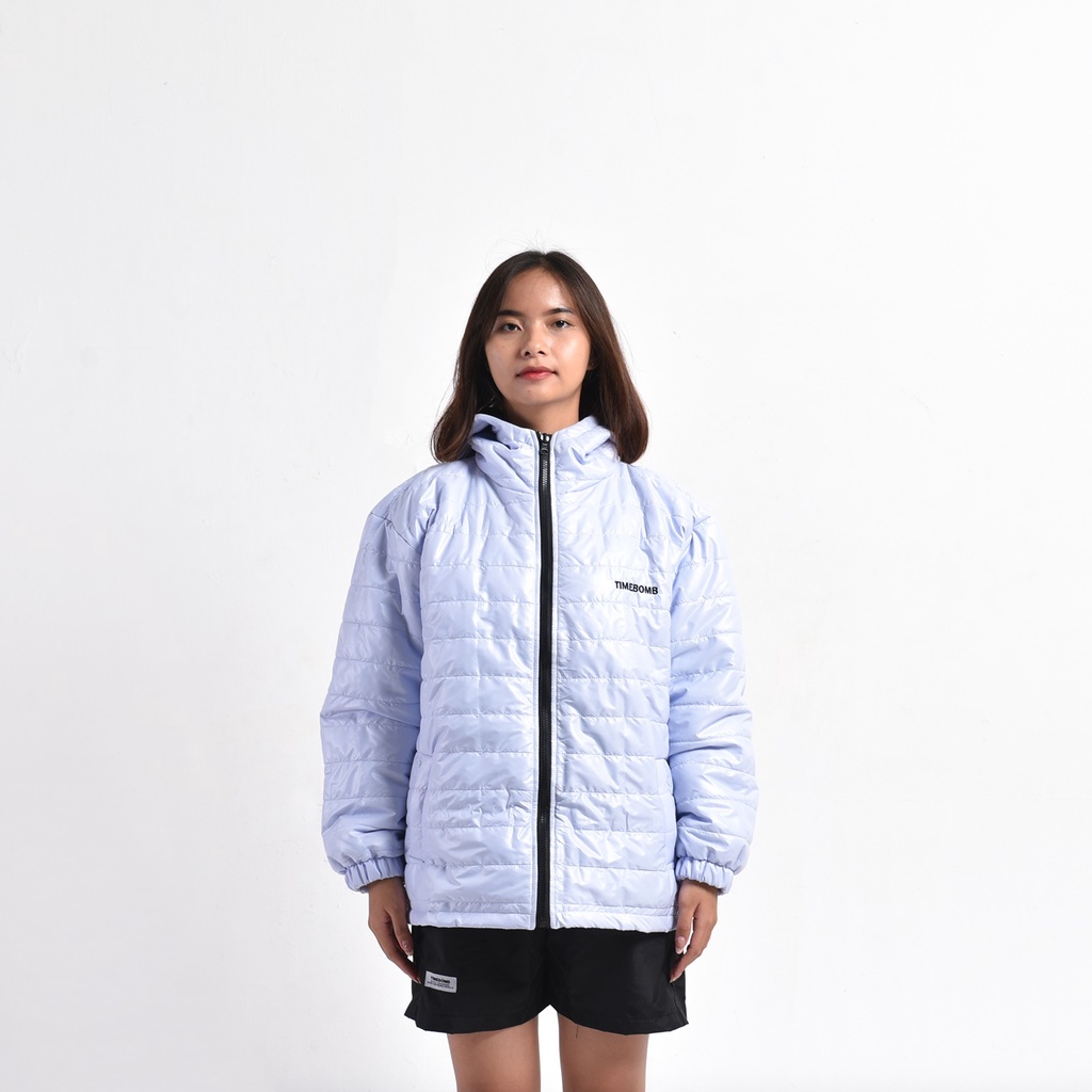 Jual TIMEBOMB JACKET | Puffer Coat Jaket | Jaket Puffer Putih ...