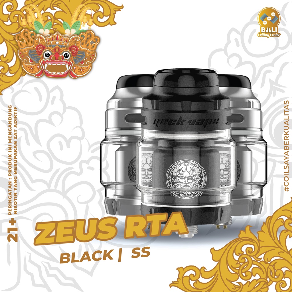 Jual READY!! ATOMIZER ZEUS RTA BY GEEKVAPE | Shopee Indonesia