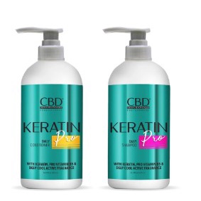 Jual CBD Professional Keratin Pro Daily Shampoo 1Liter meperbaiki ...