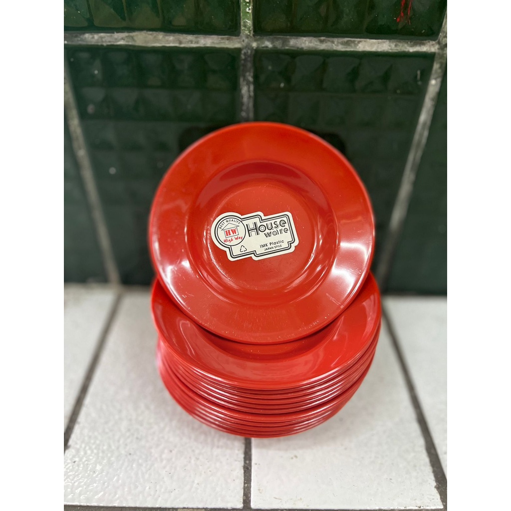 Jual Piring Plastik 5" D12cm / Piring Sambal / Piring Lepek / Lepek ...