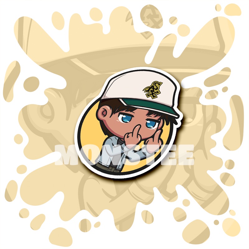 Jual Stiker Anime Chibi Conan Sticker Vinyl Edogawa Ran Kaitou Kid ...