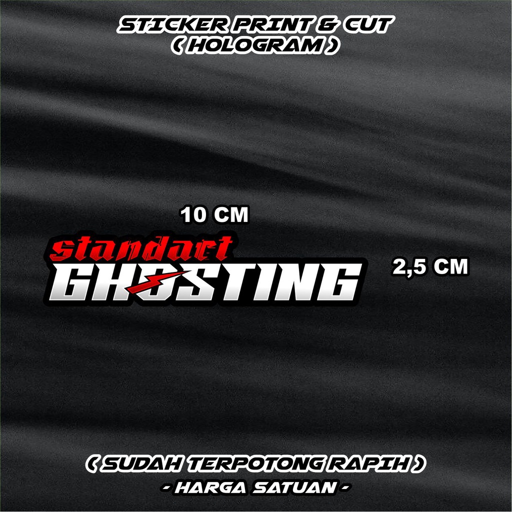 Jual Sticker Racing Vinyl Print & Cut Sticker Motor ( SATUAN ) | Shopee ...