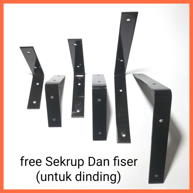 Jual RAK BESI SIKU L/ SIKU BESI PENYANGGA RAK DINDING. | Shopee Indonesia