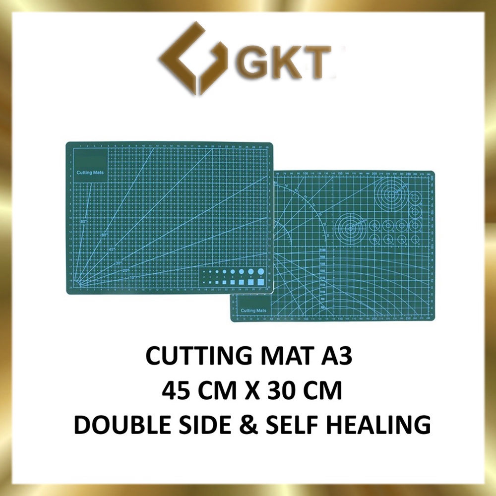 Jual Alas Potong Kertas (Cutting Mat) Uk. A3, A4, Bahan PVC, Double-Side, Self Healing untuk ...