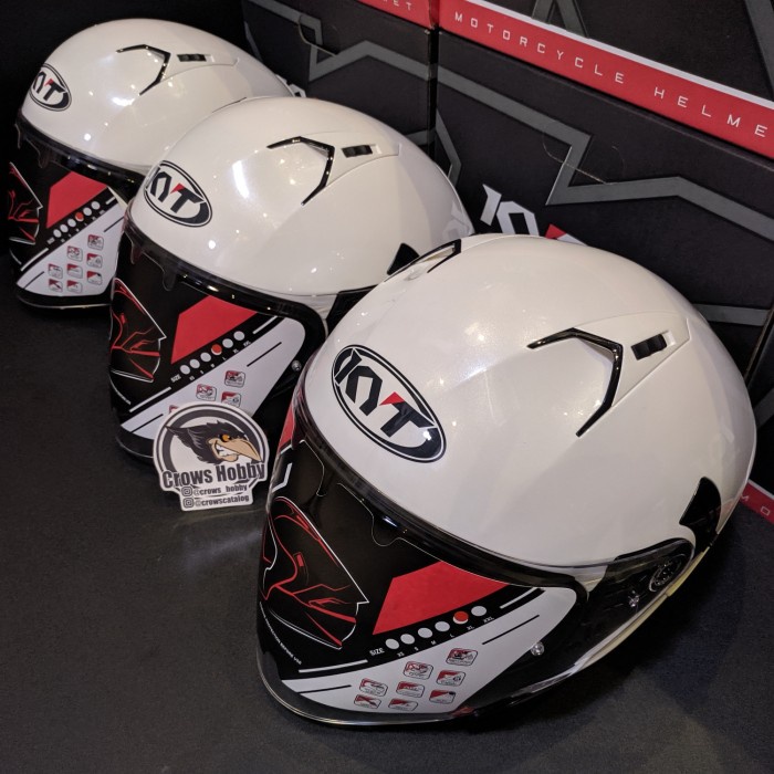 Jual HELM KYT NFJ NF-J ORIGINAL SOLID WHITE GLOSS | Shopee Indonesia