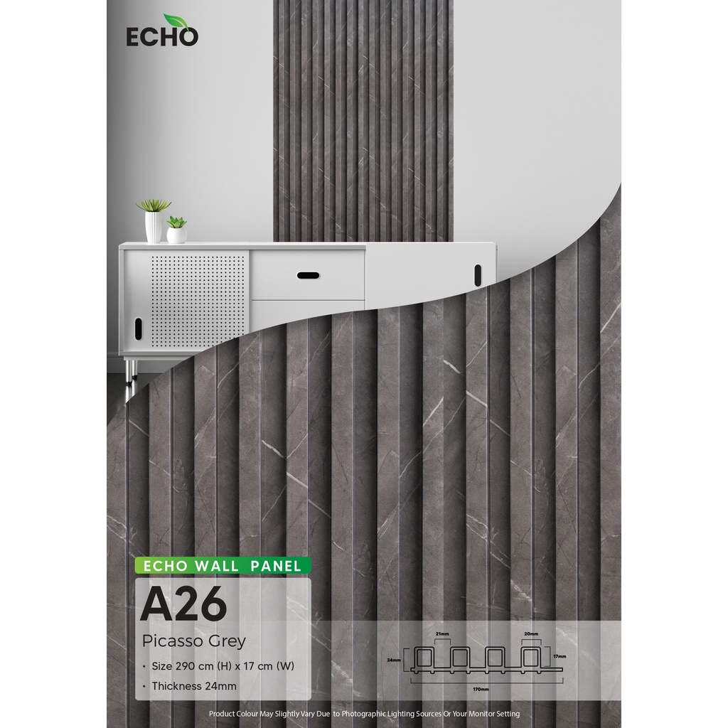 Jual Wallpanel Echo Wood / Wall 3D Panel Salur Motif Kayu Tinggi 145 cm | Shopee Indonesia