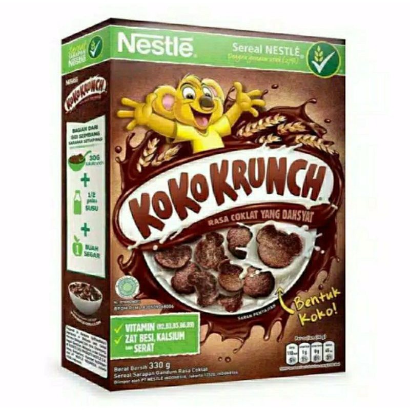 Jual Nestle Koko Crunch 330 gr & Koko Crunch Kemasan Extra 20 % ...