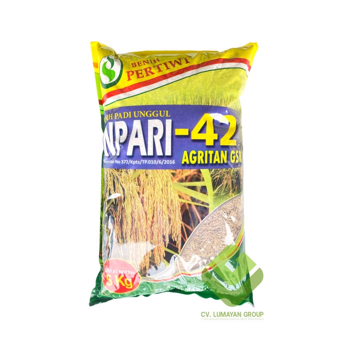 Jual Benih Padi Pertiwi 5kg - Inpari 32 / Inpari 33 / Inpari 42 / Pak Tiwi1 | Shopee Indonesia