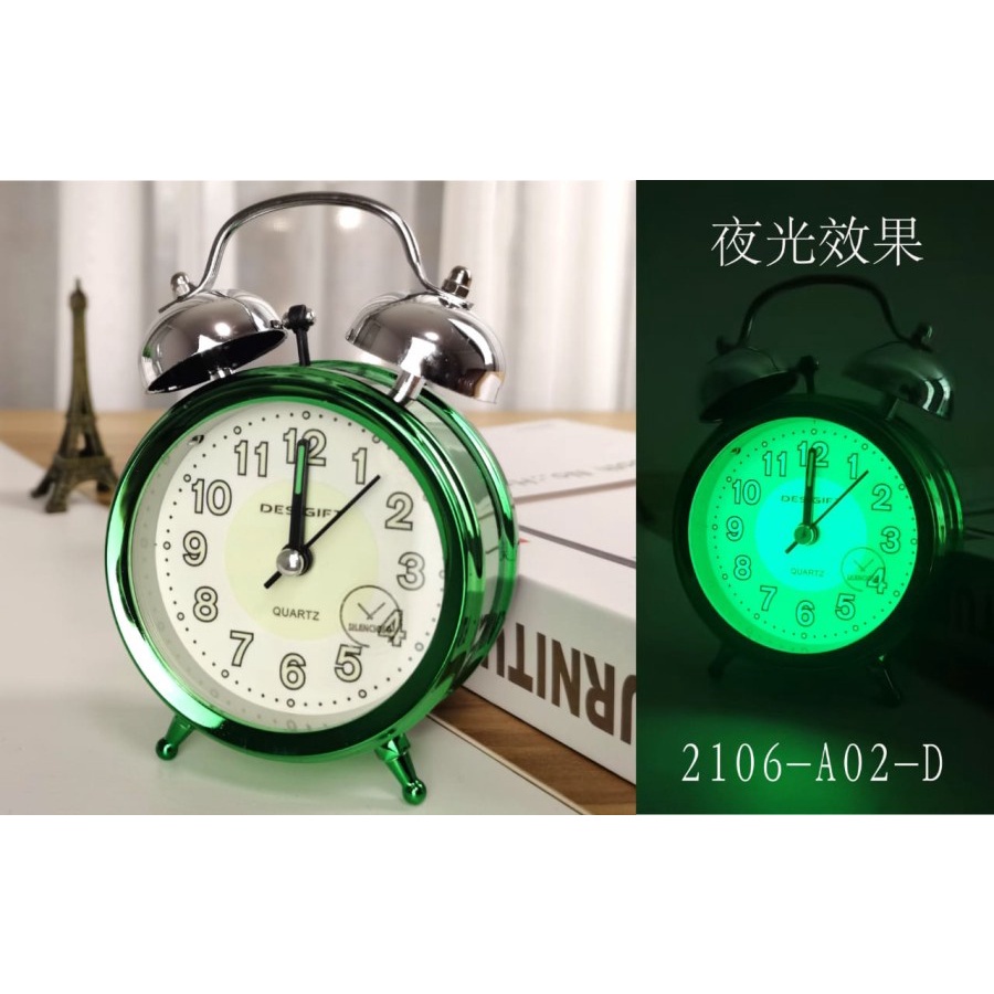 Jual JAM ALARM KLASIK/JAM WEKER KLASIK/JAM ESTETIK/ALARM CLOCK CLASSIC ...