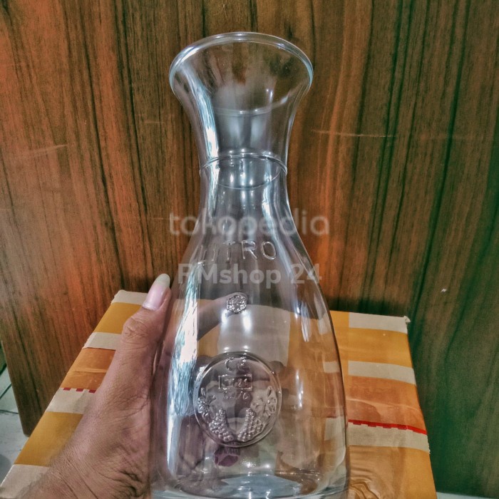Jual VAS BUNGA KACA UNIK TANAMAN AIR TANAMAN KERING TEBAL SUPER BENING ...