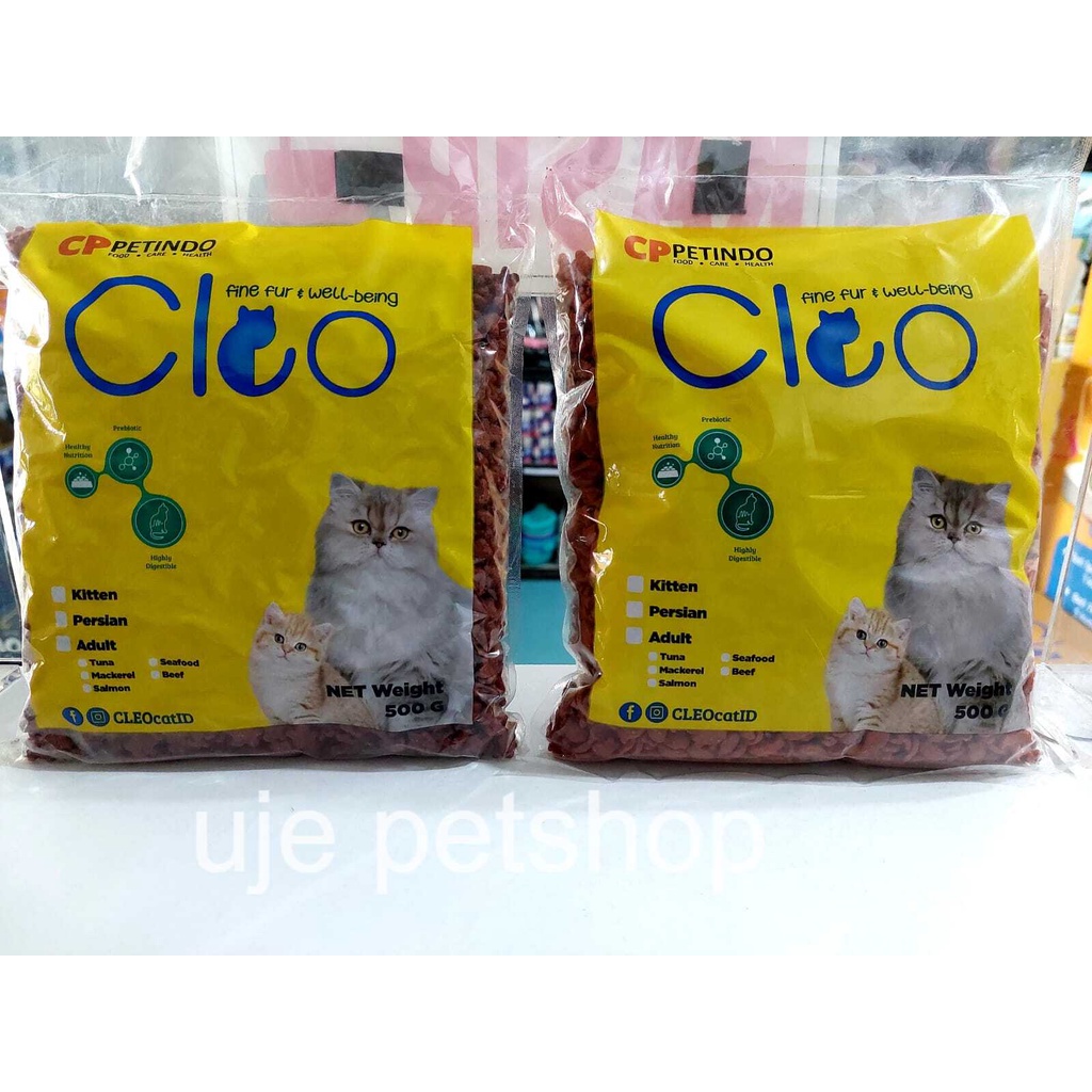 Jual CLEO CAT FOOD REPACK 1KG | Shopee Indonesia