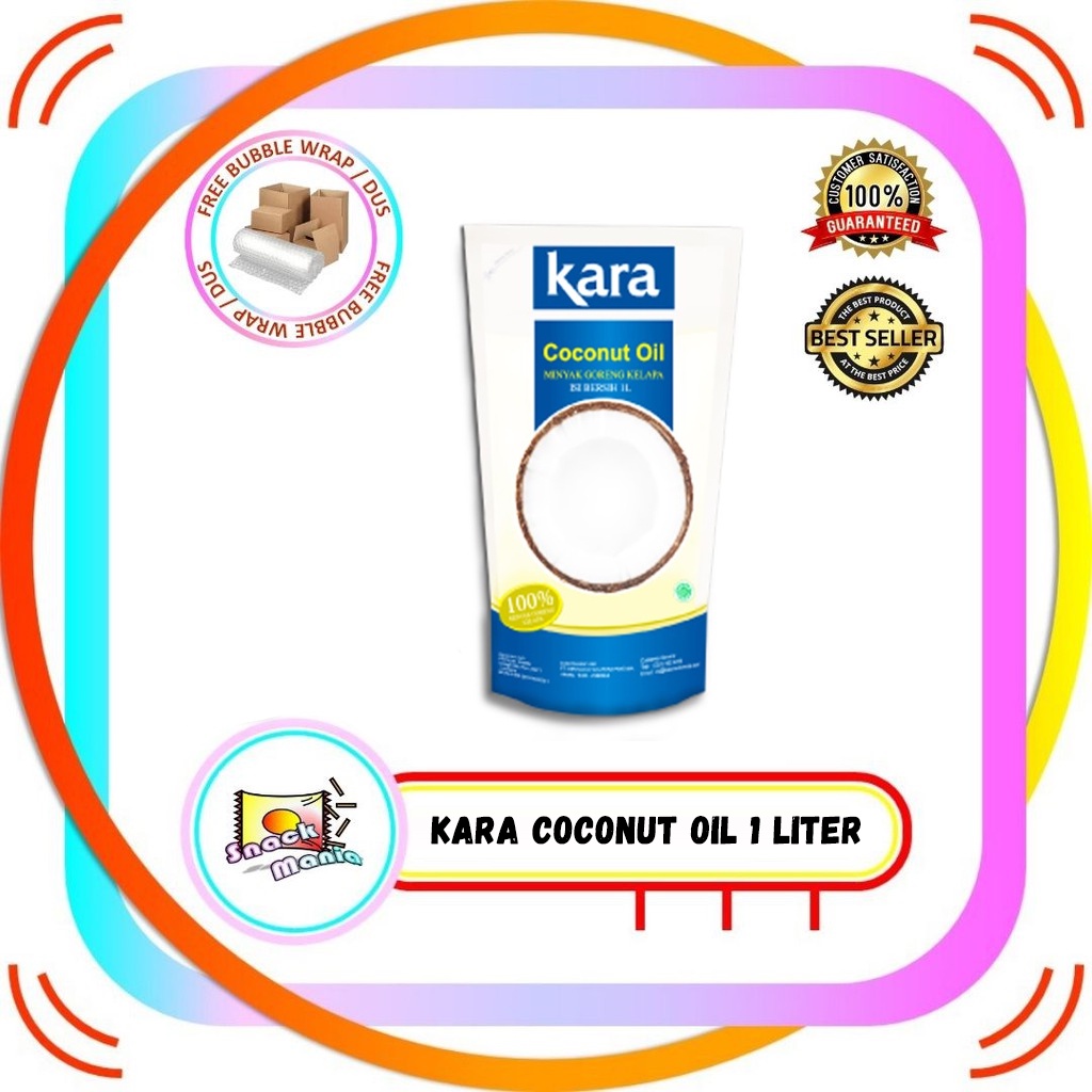 Jual Kara Coconut Oil 1 Liter Minyak Goreng Kelapa Pouch Refill ...