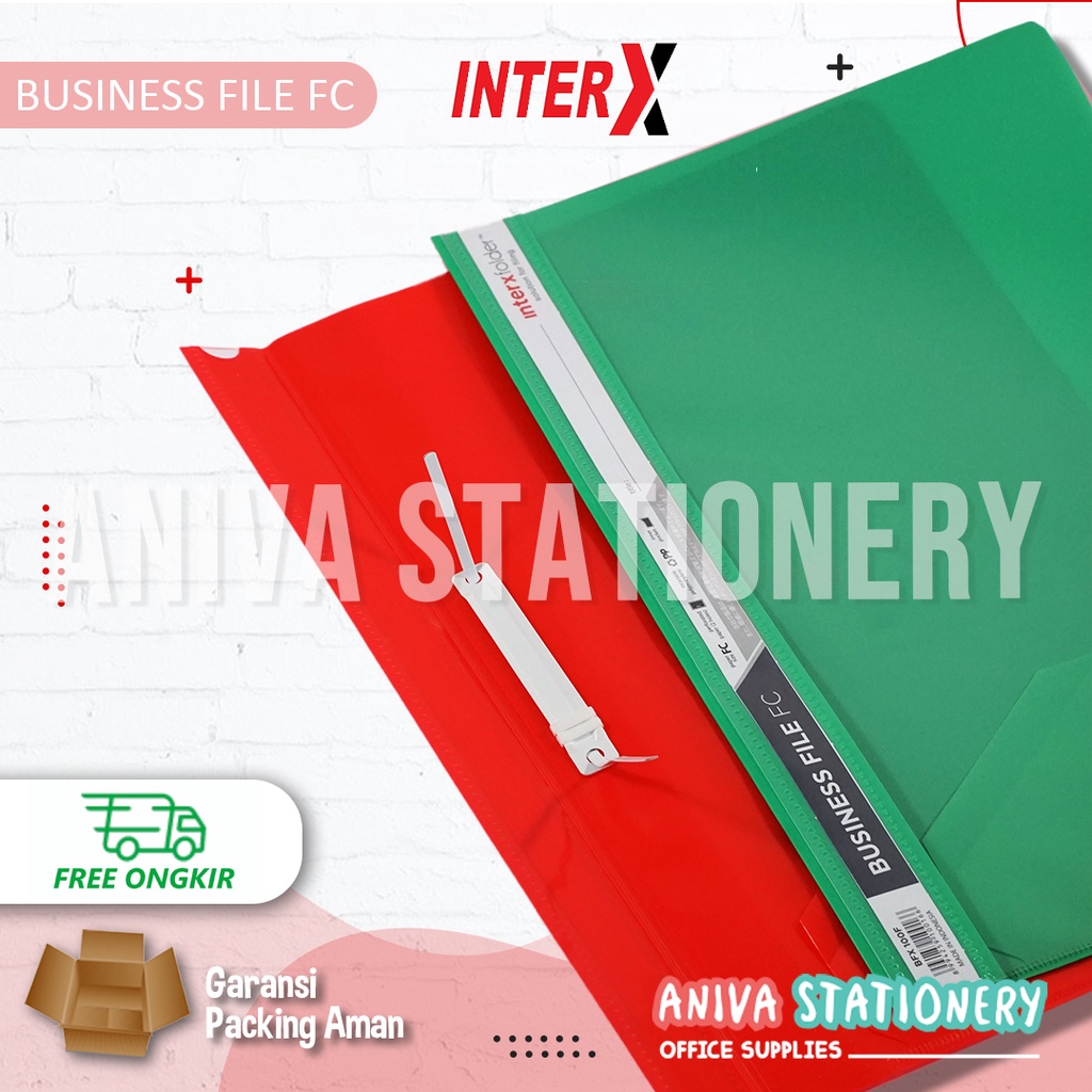 Jual INTERX BUSINESS FILE FC F4 FOLIO MAP BENING SERBAGUNA JEPIT ...