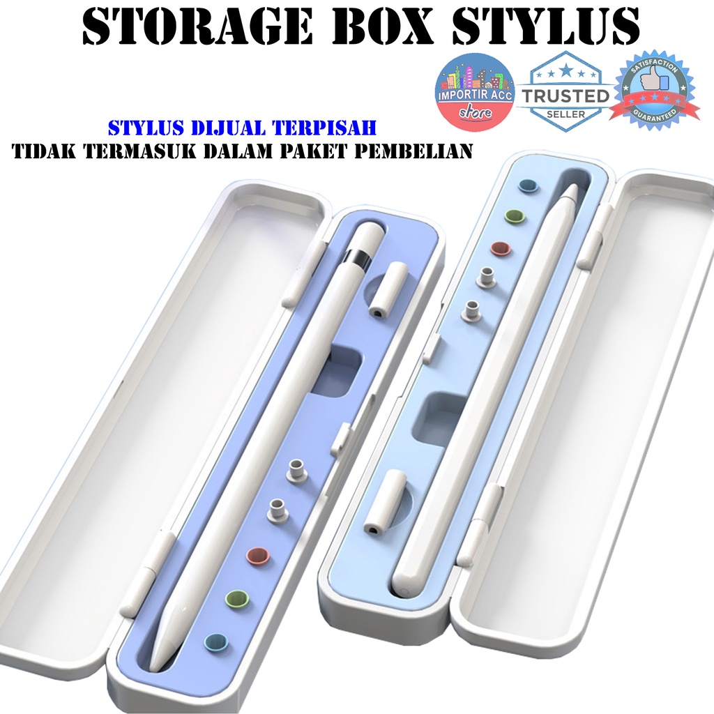 Jual Tempat Penyimpanan Stylus Pen Generasi 1 2 Storage Box Stylus iPad ...