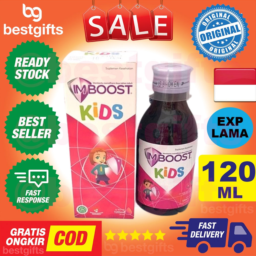 Jual IMBOOST KIDS SYRUP 120ML IMMUNE BOOSTER SIRUP ANAK IMUN DAYA TAHAN ...
