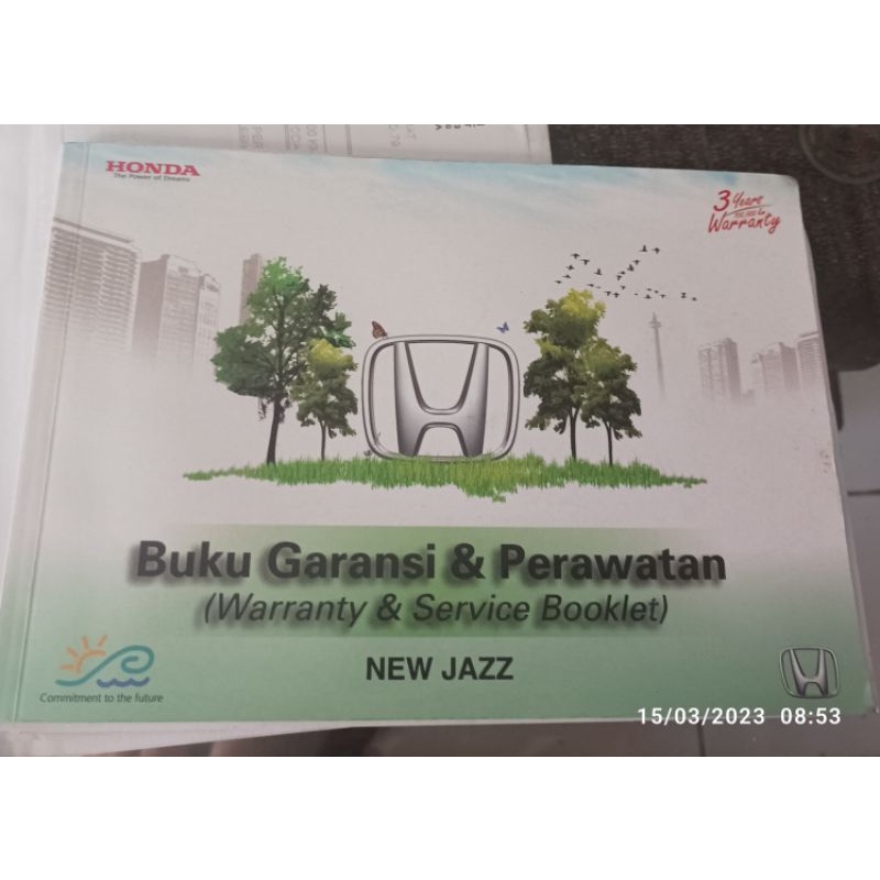 Jual Buku Manual Buku Service kantong New Jazz | Shopee Indonesia