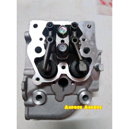 Jual Cylinder Head Assy Deksel Komplit Klep In Ex Rocket Arm mesin Genset Generator Diesel Solar ...