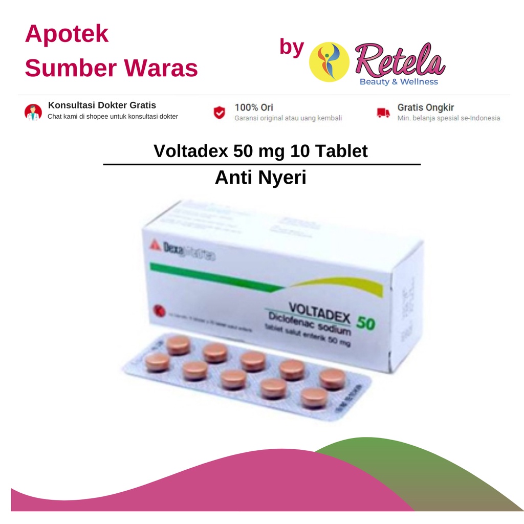 Jual VOLTADEX 50 MG STRIP 10 TABLET | Shopee Indonesia