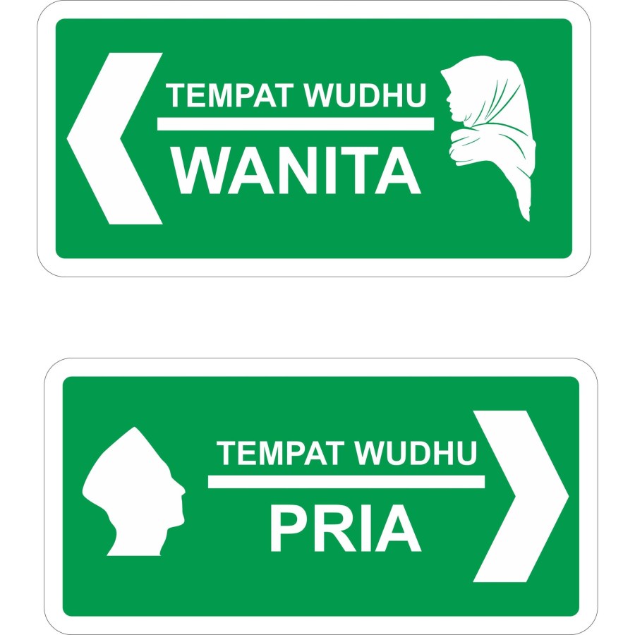 Jual SIGNAGE TEMPAT WUDHU | Shopee Indonesia