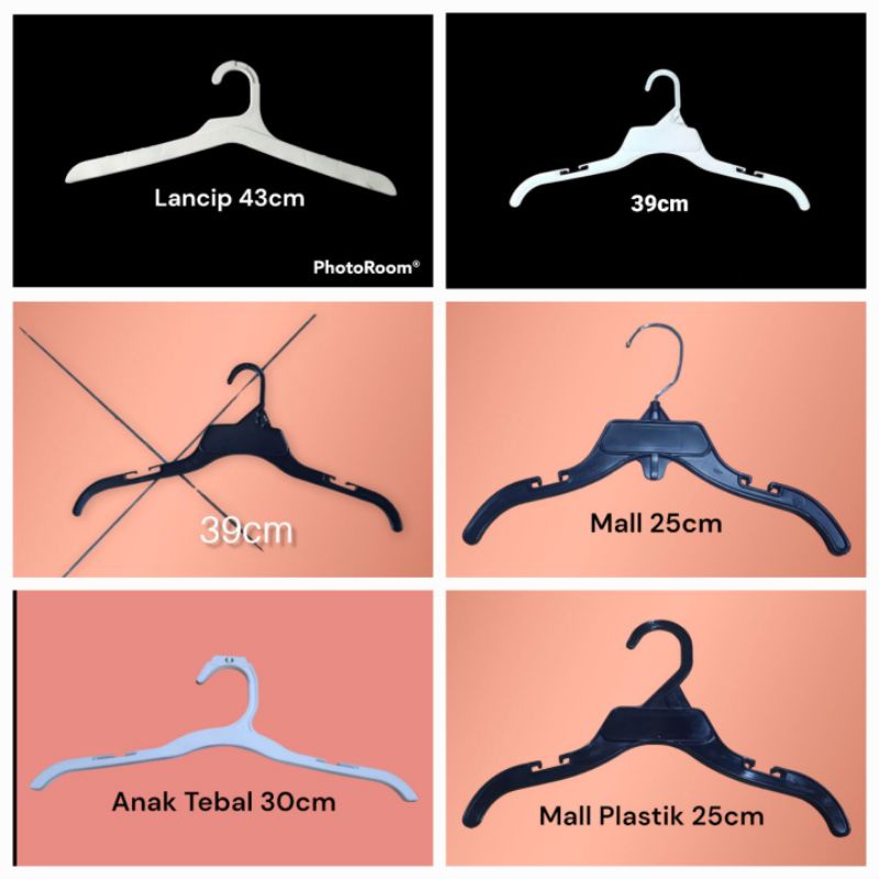 Jual HANGER MALL PLASTIK | Shopee Indonesia