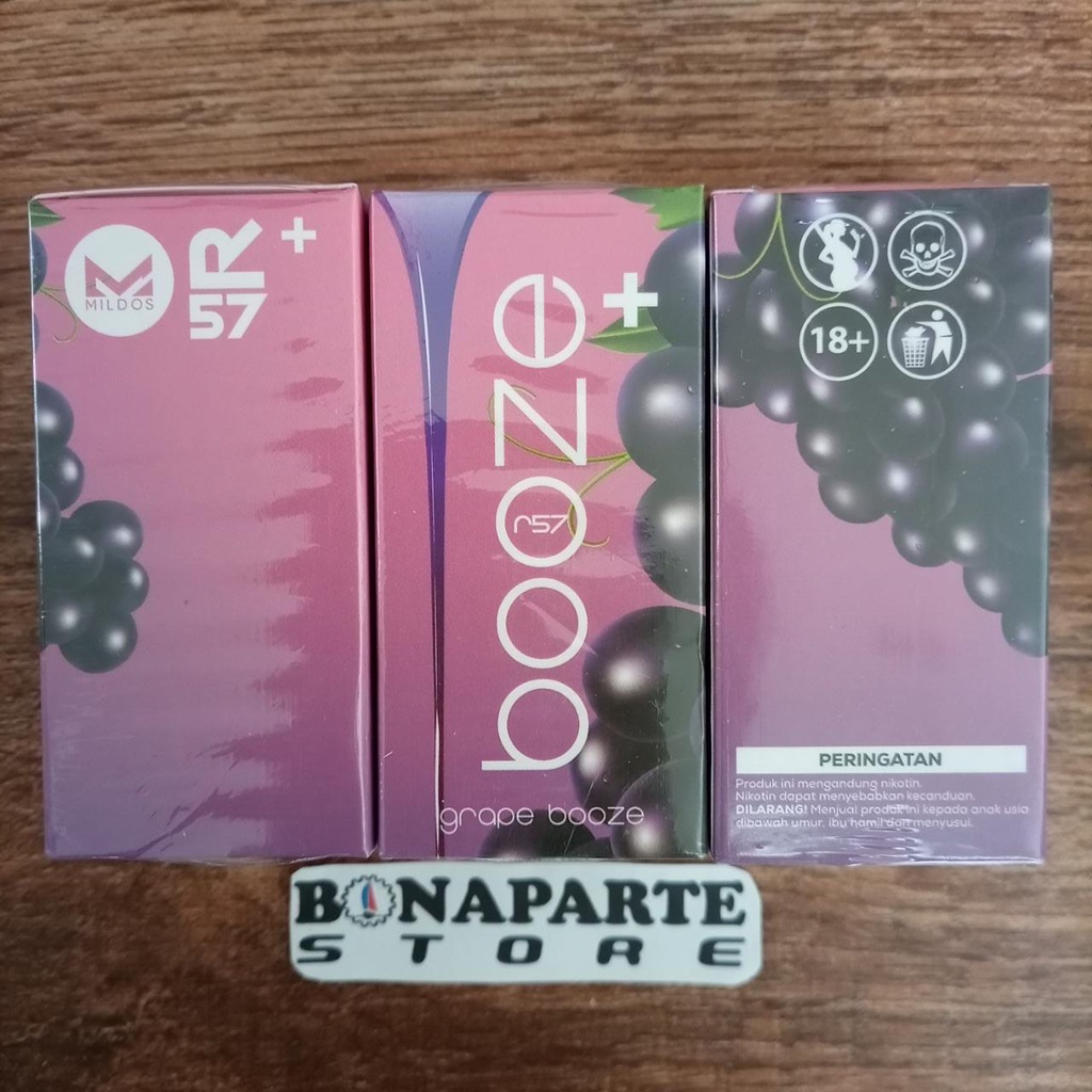 Jual LIQUID BOOZE + GRAPE 60ML BY R57 CUKAI 2023 | Shopee Indonesia