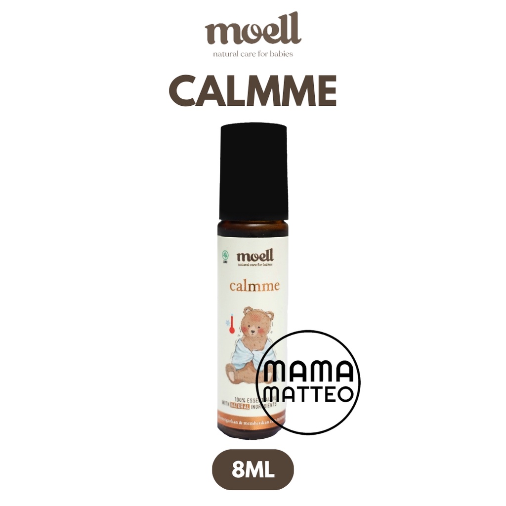 Jual MOELL Natural Essential Oil Roll On 8ml / Bye Stuffynose Tummywind ...