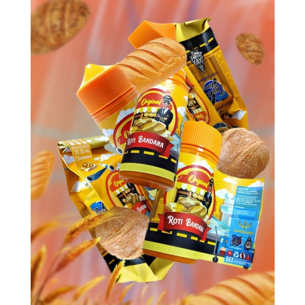 Jual ROTI BANDARA SERIES 3/6MG 60ML | Shopee Indonesia