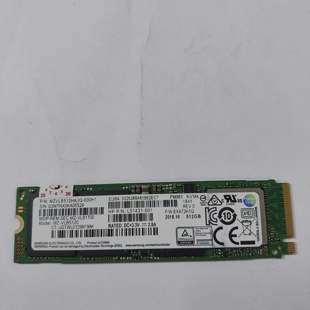 Jual SSD M.2 NVME 512GB SAMSUNG ORIGINAL | Shopee Indonesia