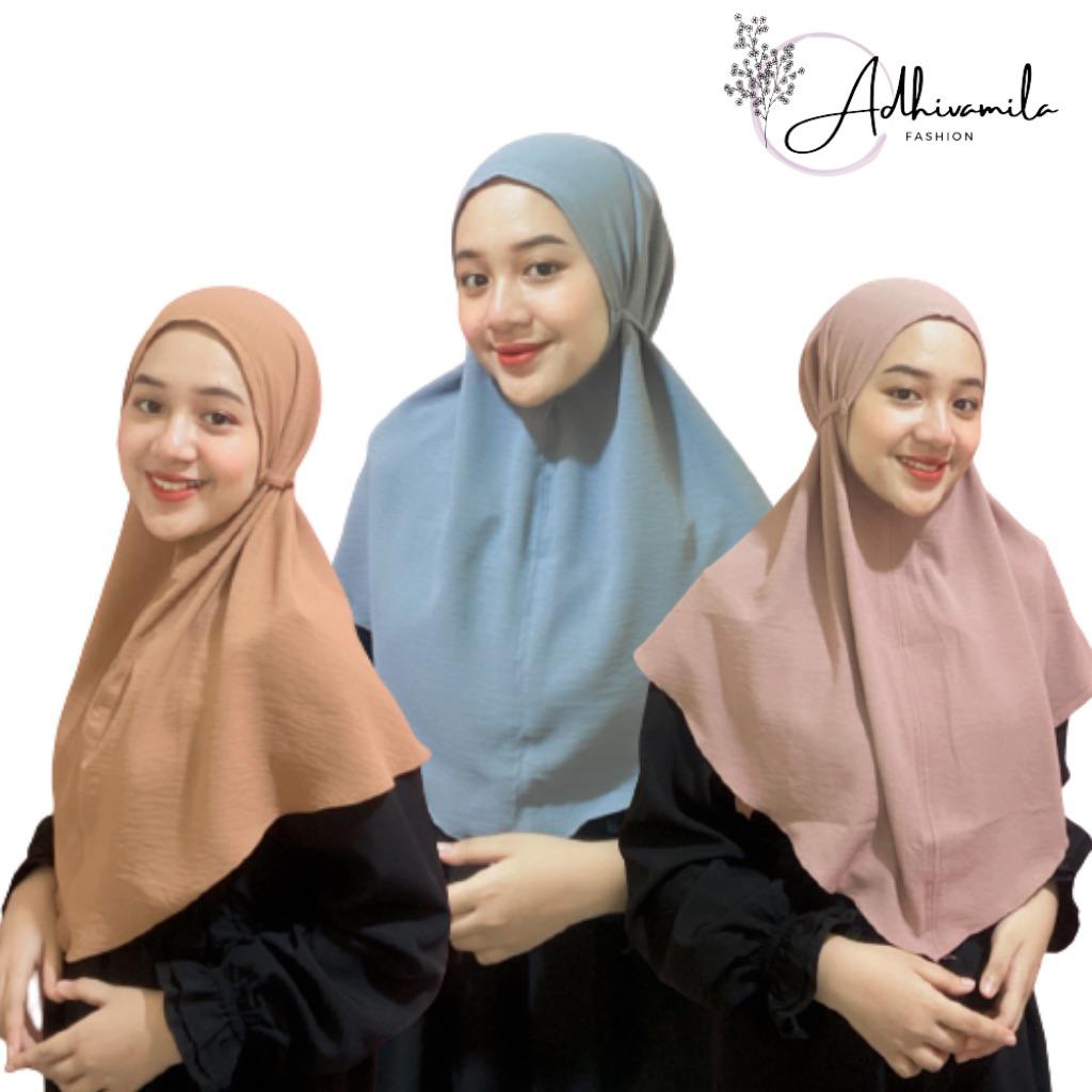 Jual BERGO MARIAM CRINKLE AIRFLOW M || HIJAB CRINKLE AIRFLOW INSTAN|| MARYAM CRINKLE NON PET ...