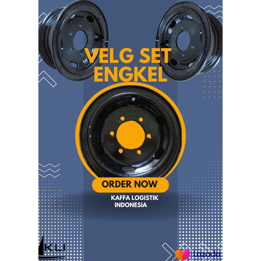Jual VELG FULL RING ''16'' LB 6 TB 10 MM ENGKEL CANTER/RAGASA/UMPLUNG ...