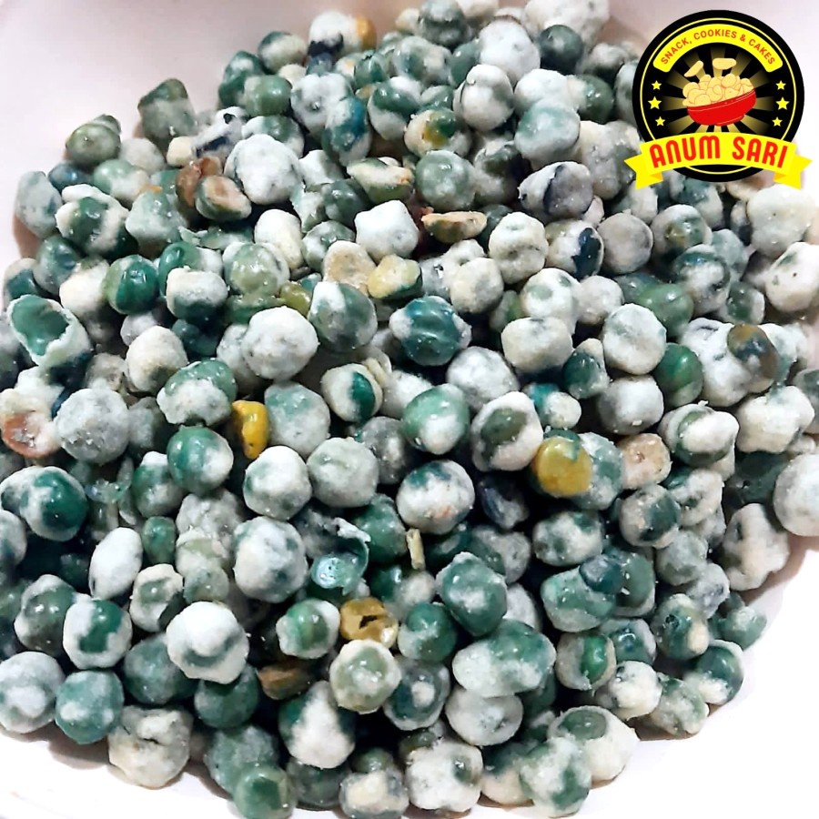 Jual Kacang Polong Hijau Ijo Tepung Putih 250 Gram - Anum Sari | Shopee ...