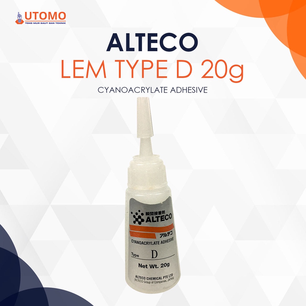 Jual LEM TETES CAIR ALTECO TYPE D 20GR SUPER POWER GLUE ASLI JAPAN 20 ...
