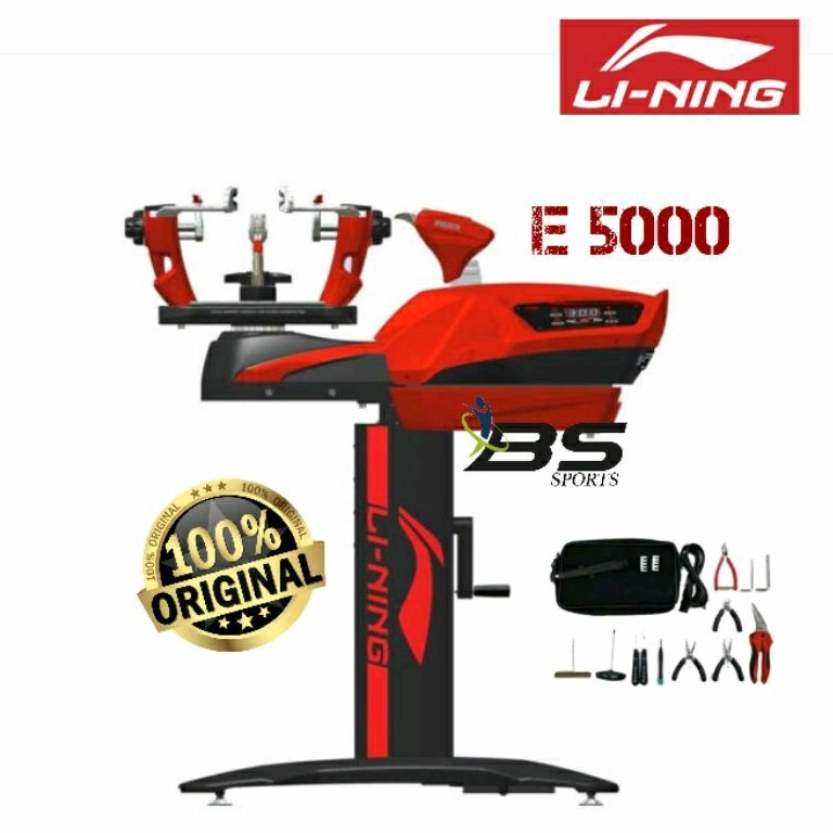Jual MESIN SENAR / STRINGING MACHINE LINING ELECTRIC E5000 E 5000 ...