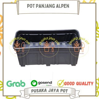 Jual Pot Bunga Panjang Highway 55 Hitam Pot Panjang Hw 50cm Pot Bunga ...