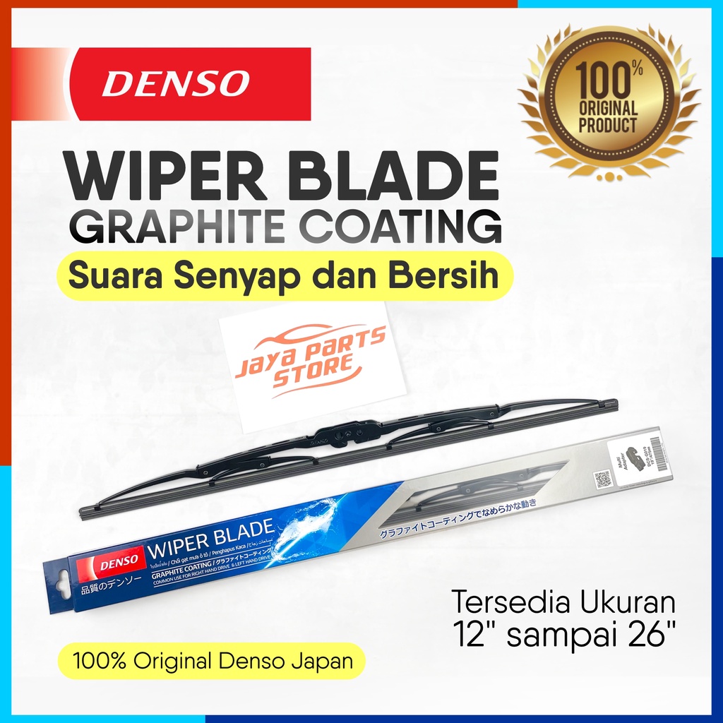 Jual Wiper Kaca Mobil Depan - Denso DCS Series Graphite Coating Anti ...