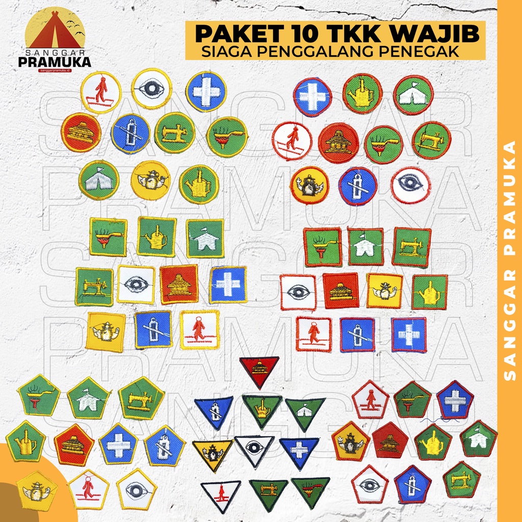Jual Tkk Pramuka Wajib / Paket 10 Tkk Pramuka Penggalang Penegak Siaga | Shopee Indonesia
