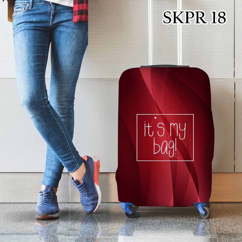 Jual Sarung Koper 24 Inch 20 28 18 Elastis Luggage Cover Pelindung Kode ...